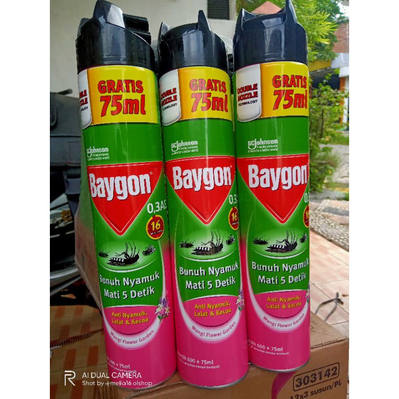 Jual PROMO Baygon pink 600+75ml/750ml/force megic 600ml | Shopee Indonesia