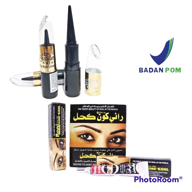 Jual Celak KAJAL STARLET EYELINER - celak rani kohl | Shopee Indonesia