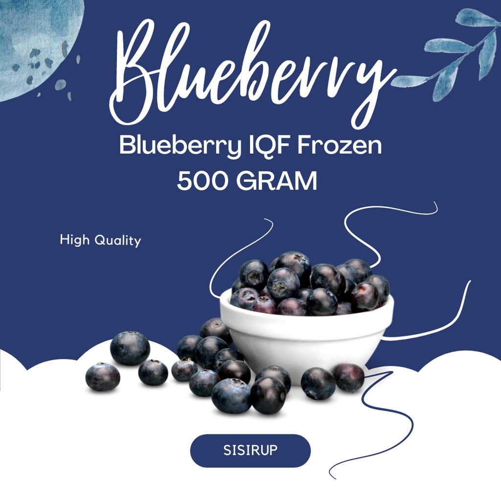 Jual 500 GR Blueberry IQF Frozen 500 GR / Blueberi Beku / Bluberi Frozen | Shopee Indonesia
