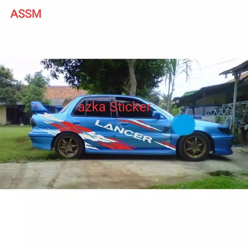 Jual promo termurah sticker Lancer Sticker mobil sedan BMW Civic ...