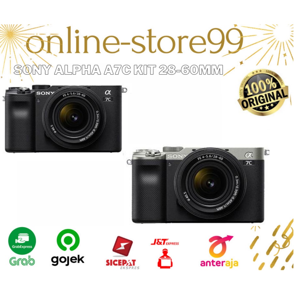 Jual SONY ALPHA A7C Kit 28-60mm / SONY A7C / Kamera Mirrorless SONY A7C | Shopee Indonesia