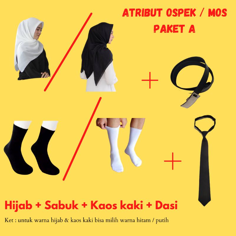 Jual Atribut Ospek / Atribut Maba / Dasi Ospek / Dasi Maba / Paketan ...
