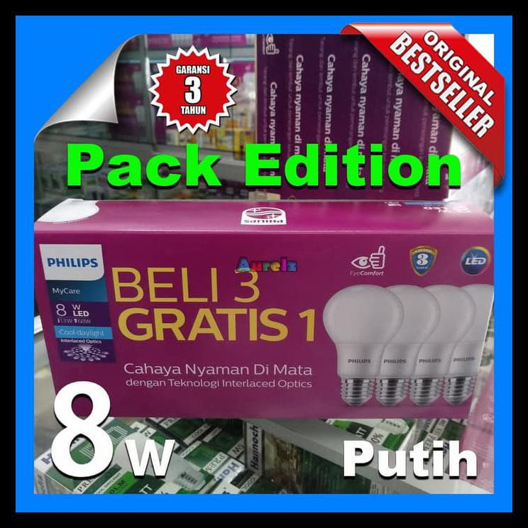 Jual Lampu LED Philips 7 Watt ( Pack Edition ) LIMITED EDITION [Kode 1 ...