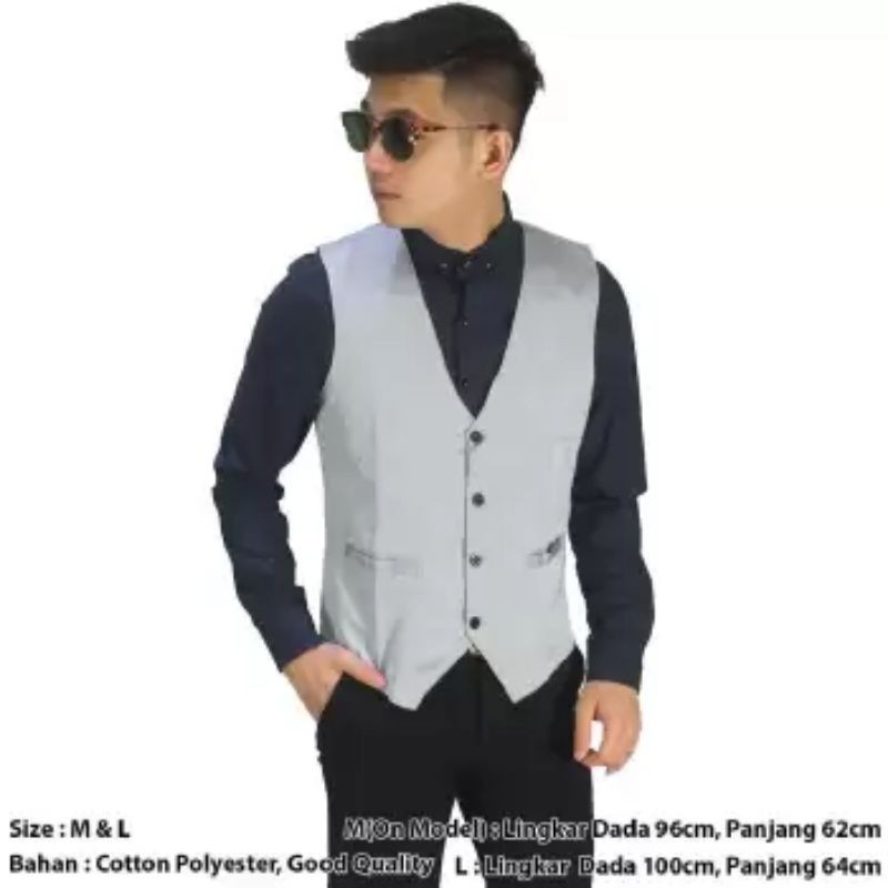 Jual Rompi jas pria / Rompi jas formal | Shopee Indonesia