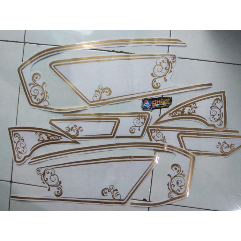 Jual Striping Variasi GL 100 Motif Original Custom Minimalis Elegan ...