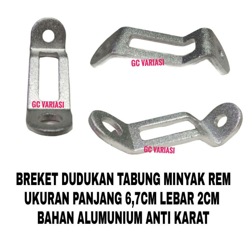 Jual Breket Dudukan Tabung Minyak Rem Kawat Breket Bracket Master Rem ...