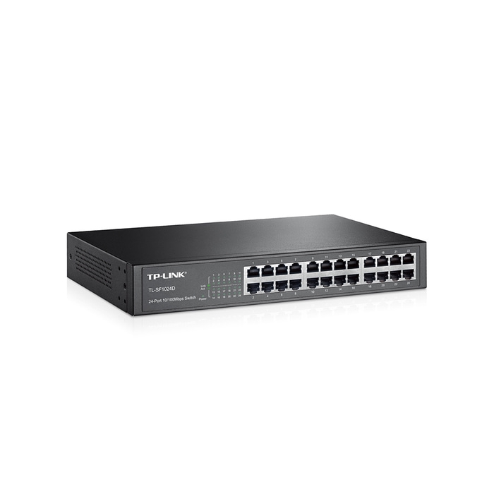 Jual TP-LINK TL-SF1024D 24 Port 10/100Mbps Desktop Rackmount Switch Hub ...