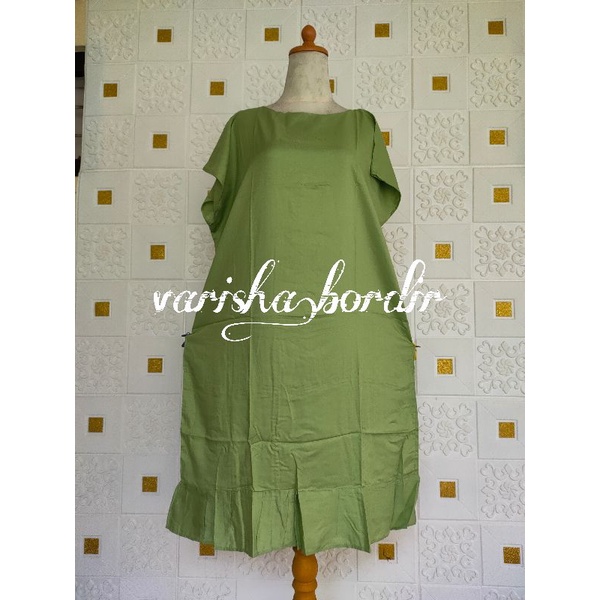 Jual Daster Ruffle Viral Rayon Polos Pakaian Wanita Kekinian | Shopee ...