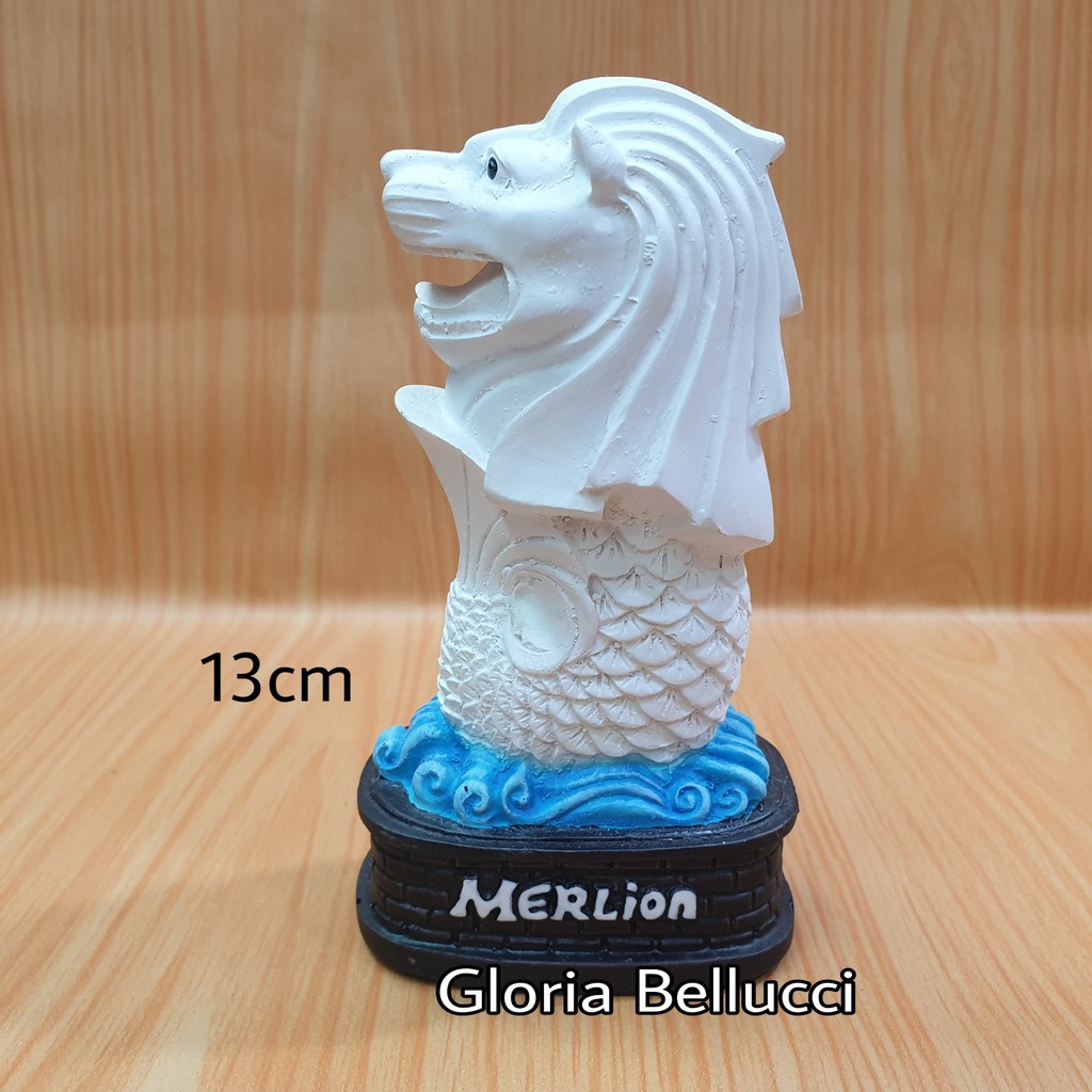 Jual PAJANGAN SOUVENIR MERLION SINGAPORE MEDIUM | Shopee Indonesia
