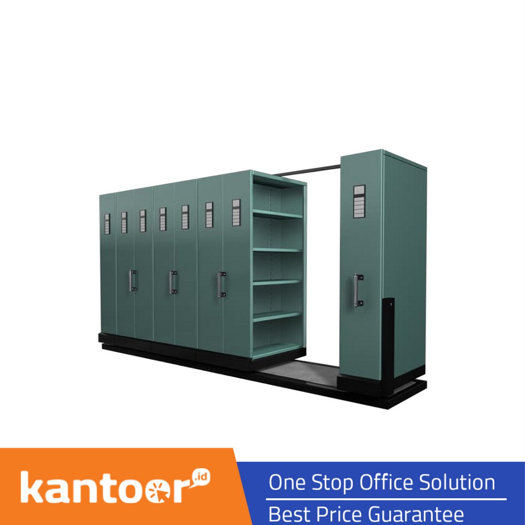 Jual DAICHIBAN MOBILE FILE LEMARI ARSIP DORONG LMF-220-8 8 KOLOM ...