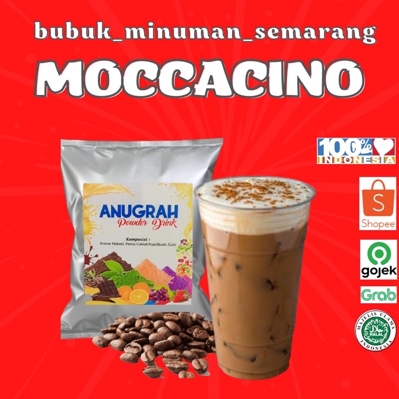 Jual BUBUK MINUMAN Moccacino MOCACINO reguler 1 kg | Shopee Indonesia