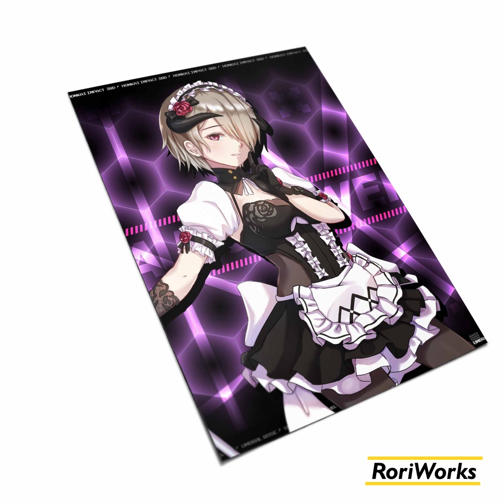 Jual Poster Anime - Rita (Umbral Rose) Honkai Impact 3 | Shopee Indonesia