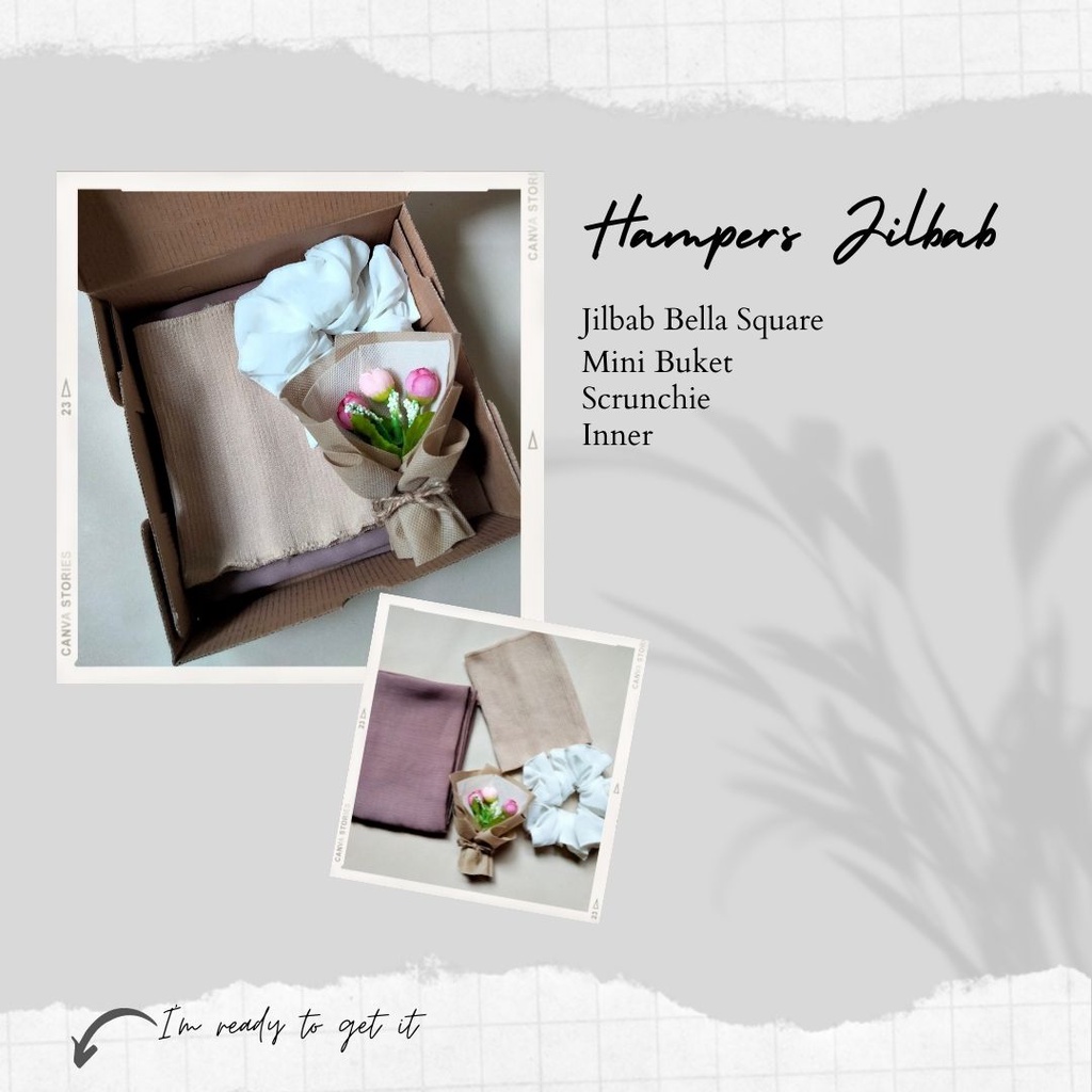 Jual HAMPER GIFT BOX HIJAB / PAKET KADO JILBAB / PAKET KADO HIJAB ...