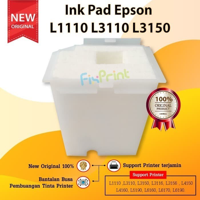 Jual Bantalan Busa Printer Epson L1110 Inktank L1210 L3210 L3250 L5290 ...