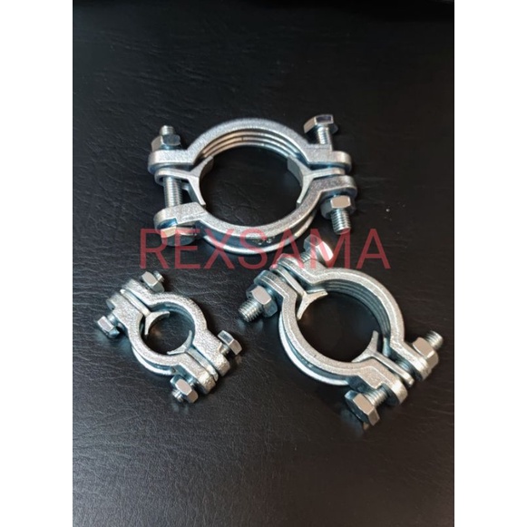 Jual SL 34 ( 3/4 INCH ) KLEM DOUBLE BOLT SELANG DAN PIPA | Shopee Indonesia