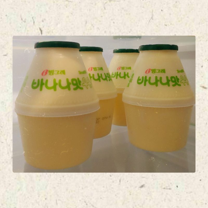 Jual binggrae banana milk susu pisang botol kdrama drakor idol | Shopee ...