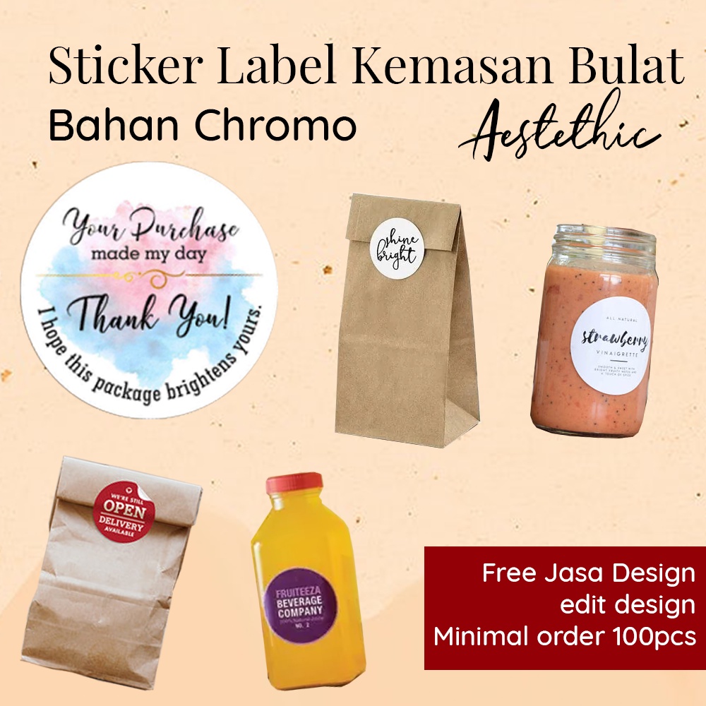 Jual Cetak Sticker Bulat - Cetak Stiker Kemasan Bulat - Cetak Sticker ...