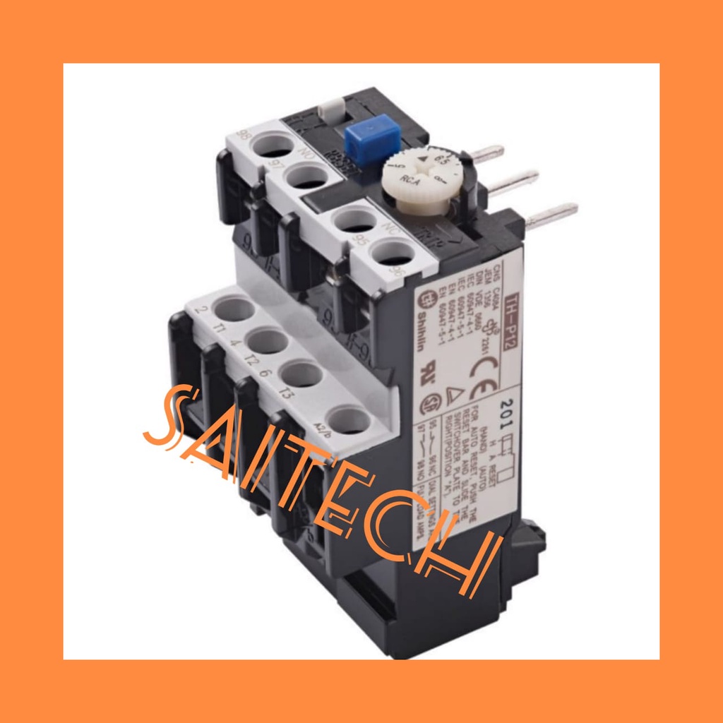 Jual Thermal Overload Relay TH-P12E Shihlin Electric 1NO1NC | Shopee ...