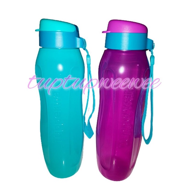 Jual tupperware eco botol bottle 1l liter tutup flip atau ulir | Shopee ...