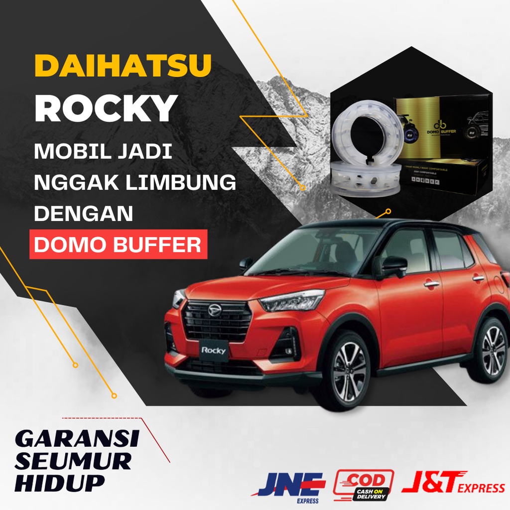Jual 1 SET SPRING BUFFER DAMPER STABILIZER PEREDAM GUNCANGAN DOMO ...