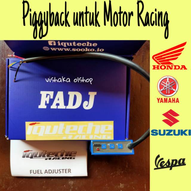 Jual Iquteche Fadj piggyback honda yamaha vespa mapping bahan bakar ...