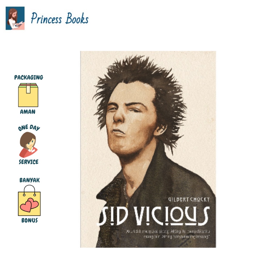 Jual Buku Biografi | SID VICIOUS | Second Hope | Shopee Indonesia