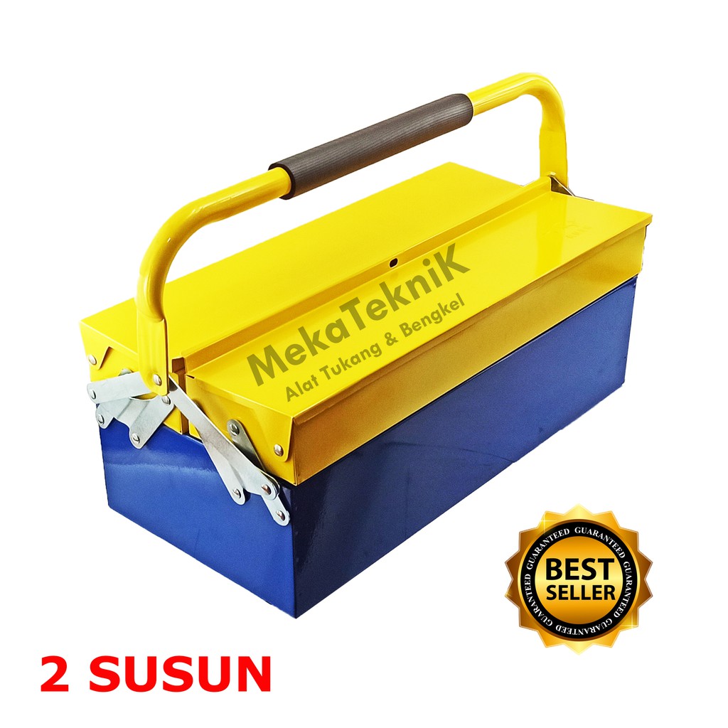 Jual TOOL BOX BESI 2 SUSUN RUSH / TOOLBOX BESI KALENG 2 TINGKAT / KOTAK ...
