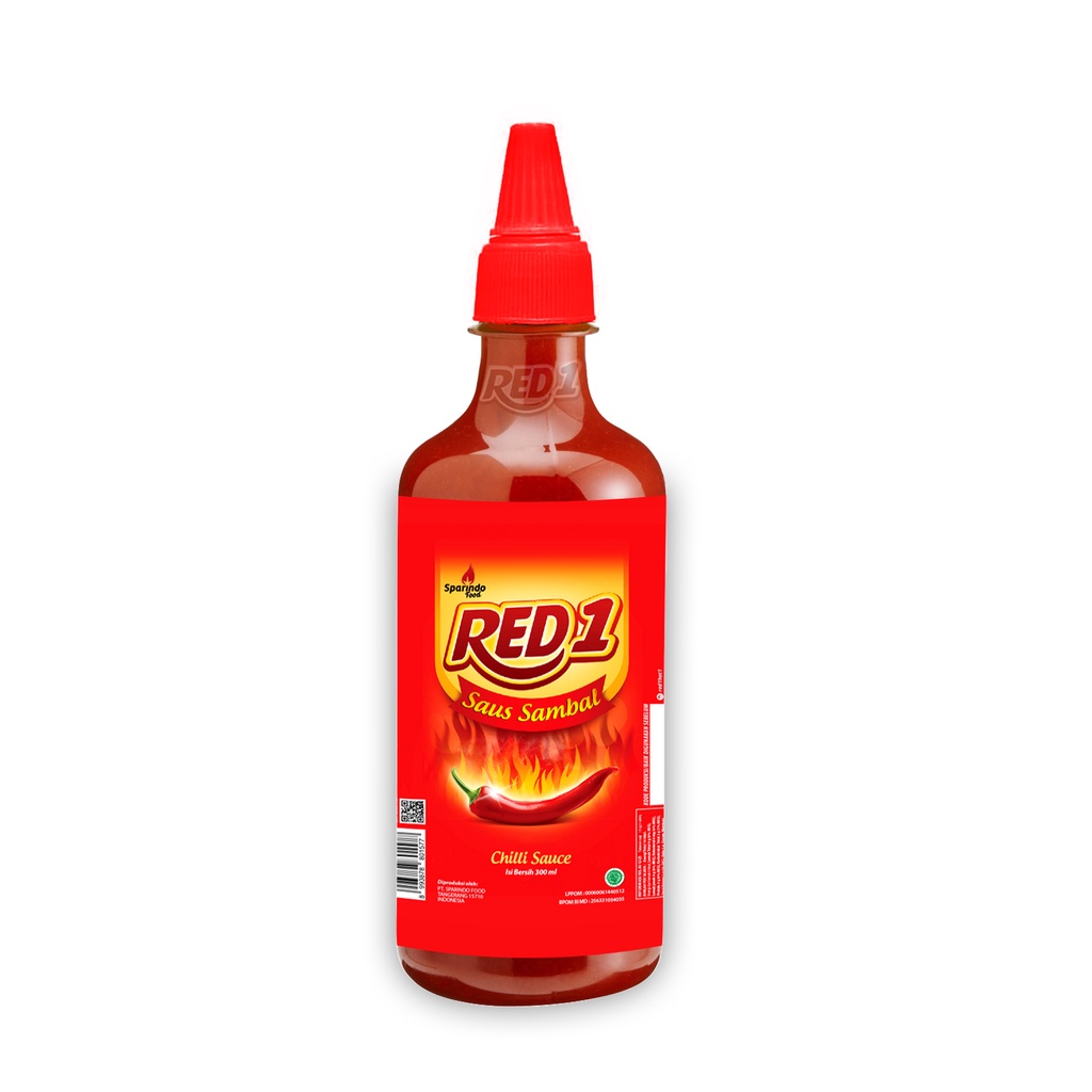 Jual RED1 Saus Sambal 300 ml (Chilli Sauce) | Shopee Indonesia