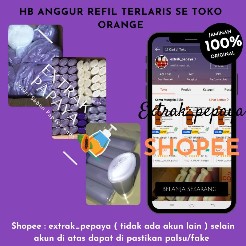 Jual TERMURAH !!! hand body lotion / hb anggur / hb dost | Shopee Indonesia