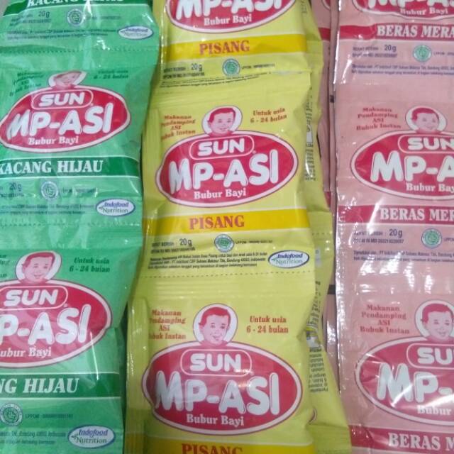 Jual SUN MPASI 20g renceng isi 12 sachet | Shopee Indonesia