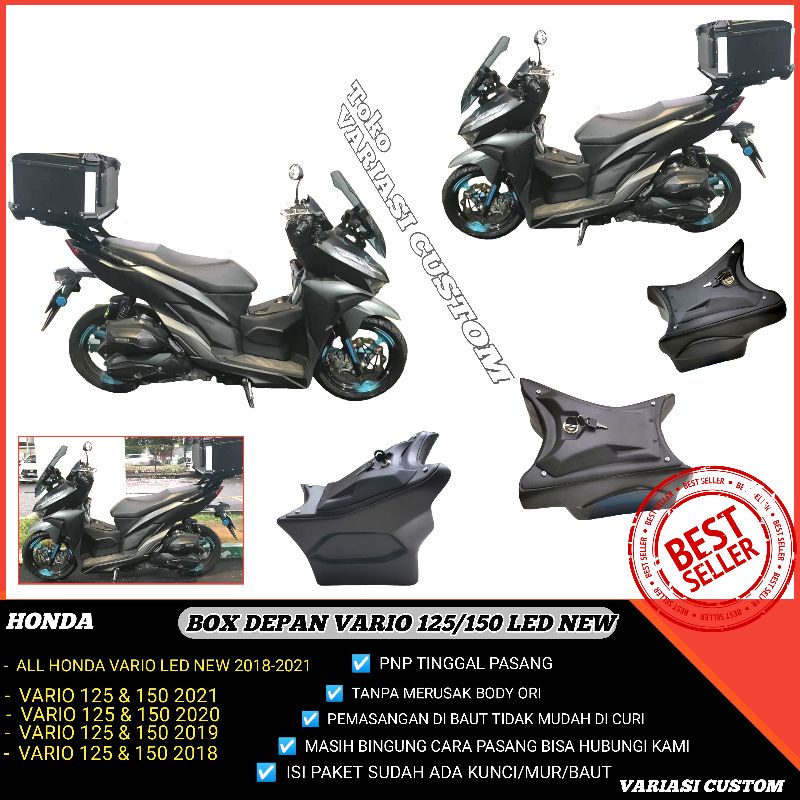 Jual BOX MOTOR MATIC HONDA VARIO 125/150 ALL NEW | Shopee Indonesia