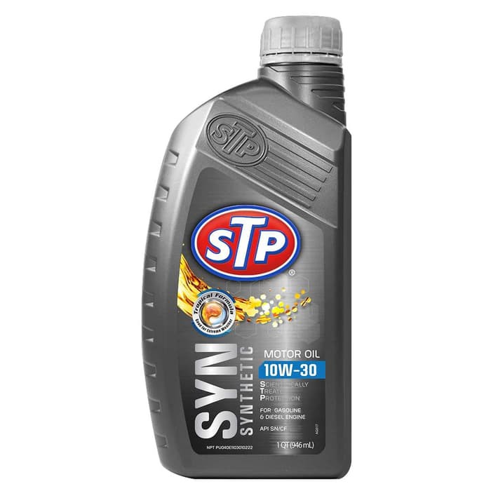 Jual STP Synthetic Motor Oil 10W-30 946mL | Shopee Indonesia