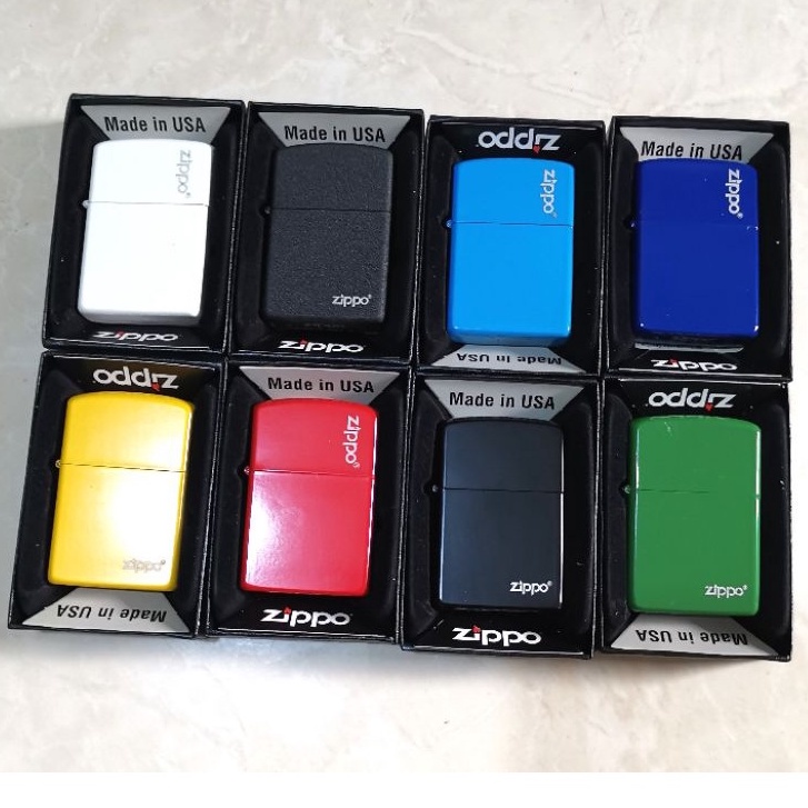 Jual Korek Api Zippo Matte Murah Ada Logo Zippo Plus Box Zippo | Shopee ...