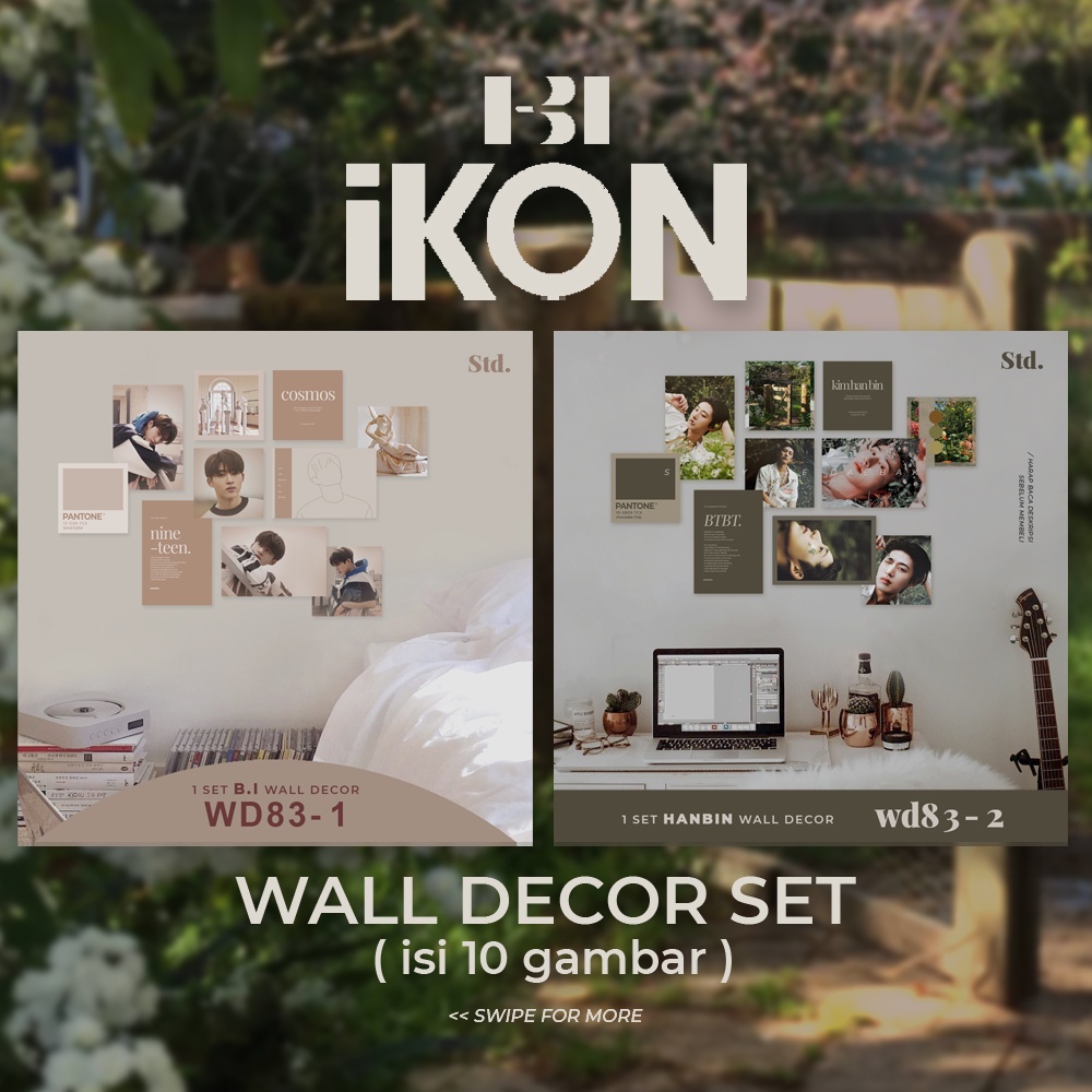 Jual kim hanbin B.I ikon wall decor aesthetic minimalist pinterest ...