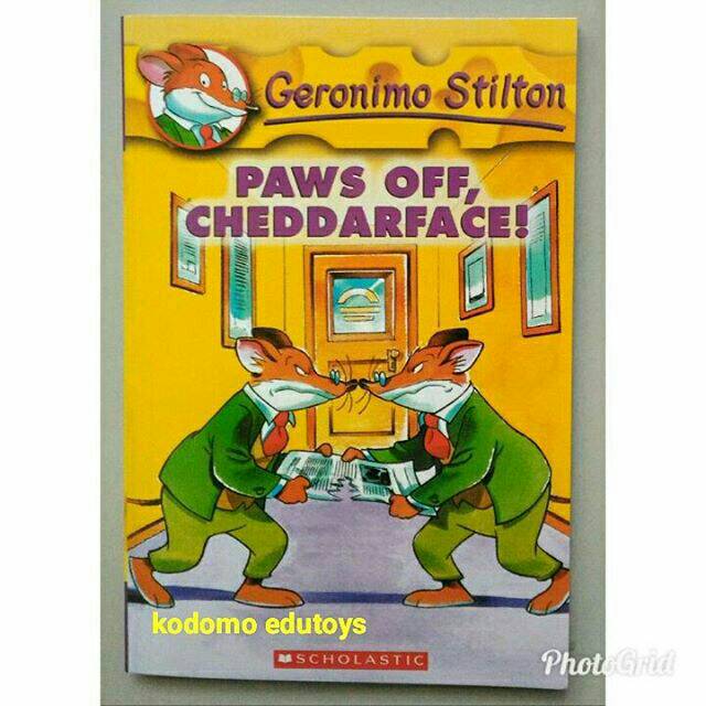 Jual Geronimo Stilton - Paws Off, Cheddarface! ( Bahasa Inggris ...