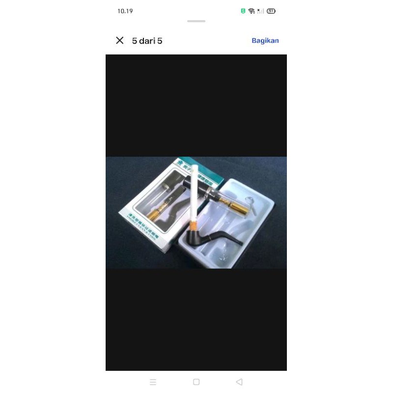 Jual PIPA ROKOK SANDA DAN CANGKLONG PIPA NZH 129 / 3241 FILTER ROKOK ...