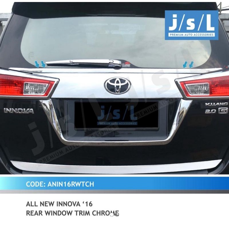 Jual ALL NEW INNOVA REBORN 2016 2018 2021 2022 2023 2024 LIST KACA BELAKANG REAR LIST WINDOW ...