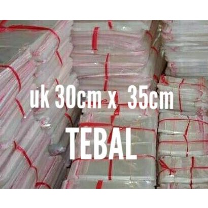 Jual plastik seal opp uk 30cm x 35cm ( 100 lbr ) | Shopee Indonesia