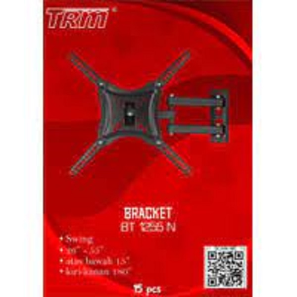 Jual TRM Bracket Swing Swivel LED TV 26" - 55" BT 1255 N 1255N Bracket ...