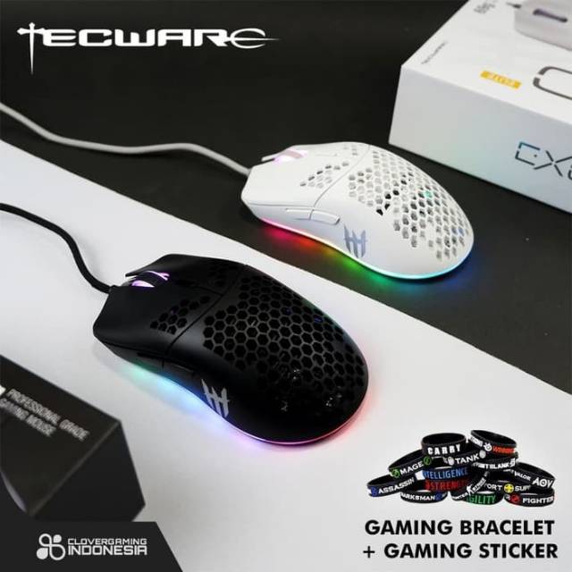 Jual MOUSE GAMING TECWARE EXO LITE,EXO PLUS | Shopee Indonesia