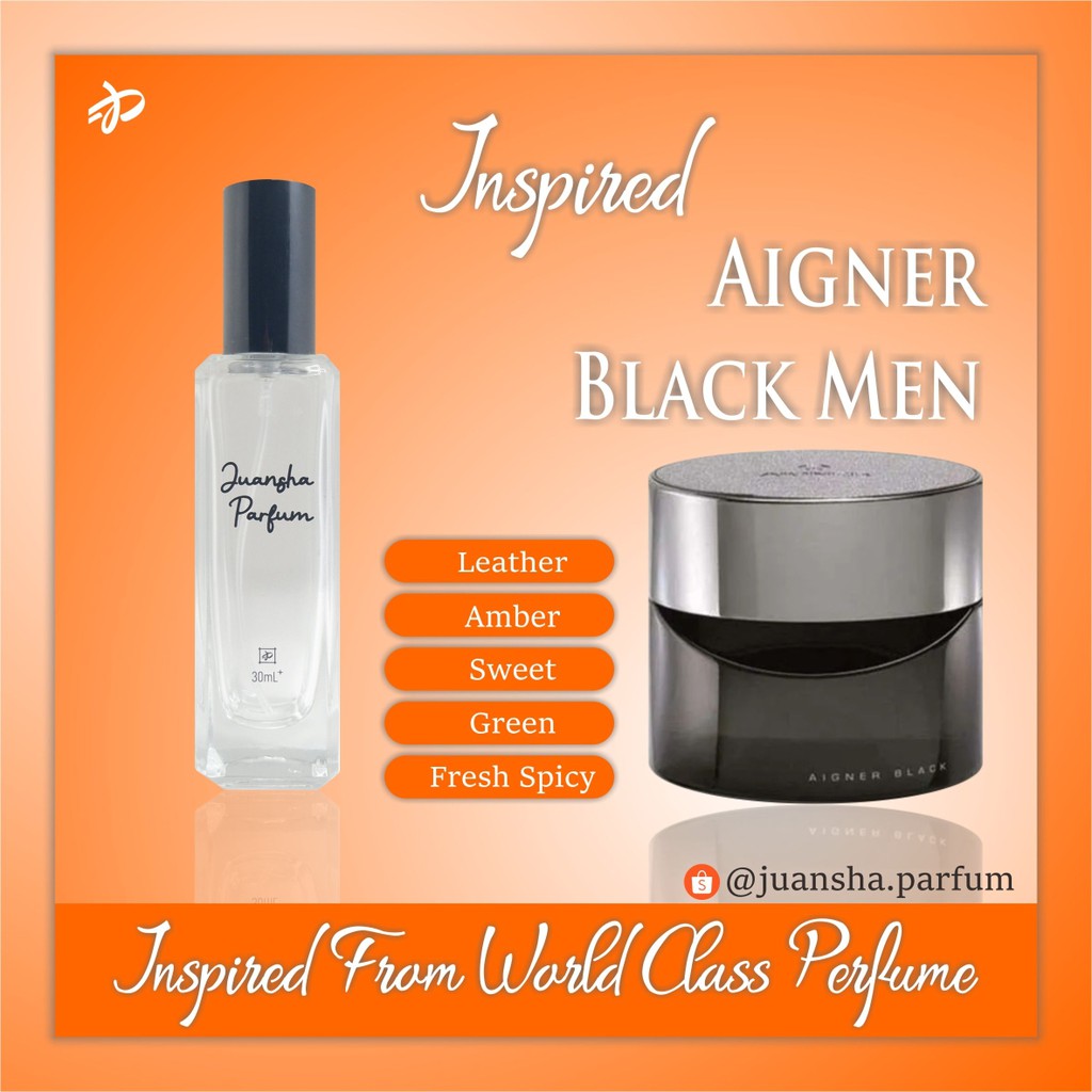 Jual Juansha Parfum Aigner Black Men Inspired (30ml) Premium | Shopee ...