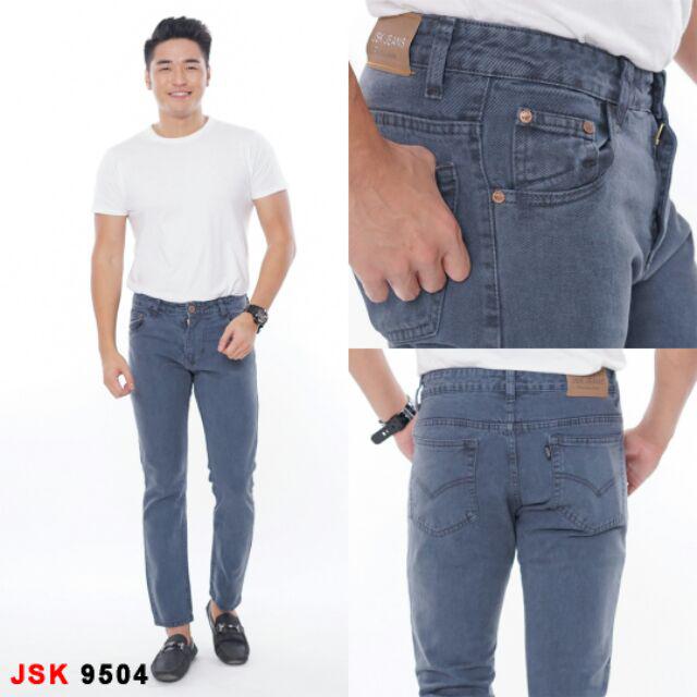 Jual JSK Jeans Celana Panjang Jeans Non Stretch Cowok Model SLIM FIT ...