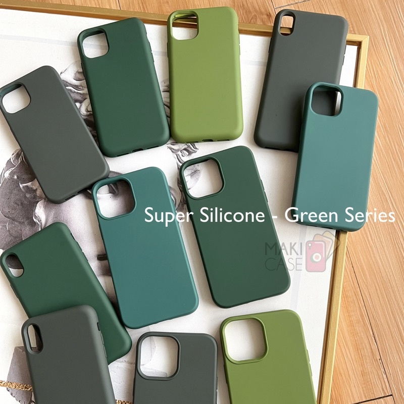 Jual Super Silicone Case Green Series | Shopee Indonesia