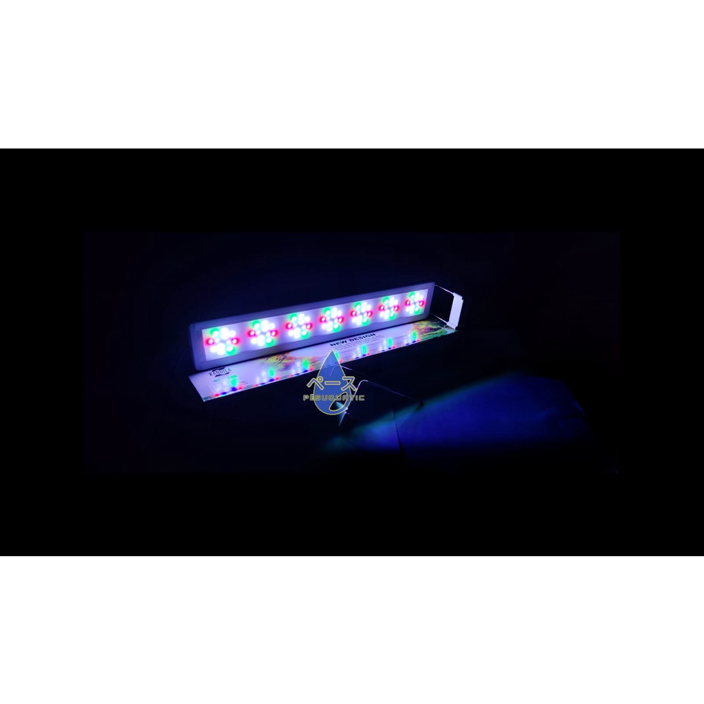 Jual LAMPU LED Kandila Z400 Z-400 18W Lampu Aquascape AQUARIUM 40-50 CM WRGB | Shopee Indonesia