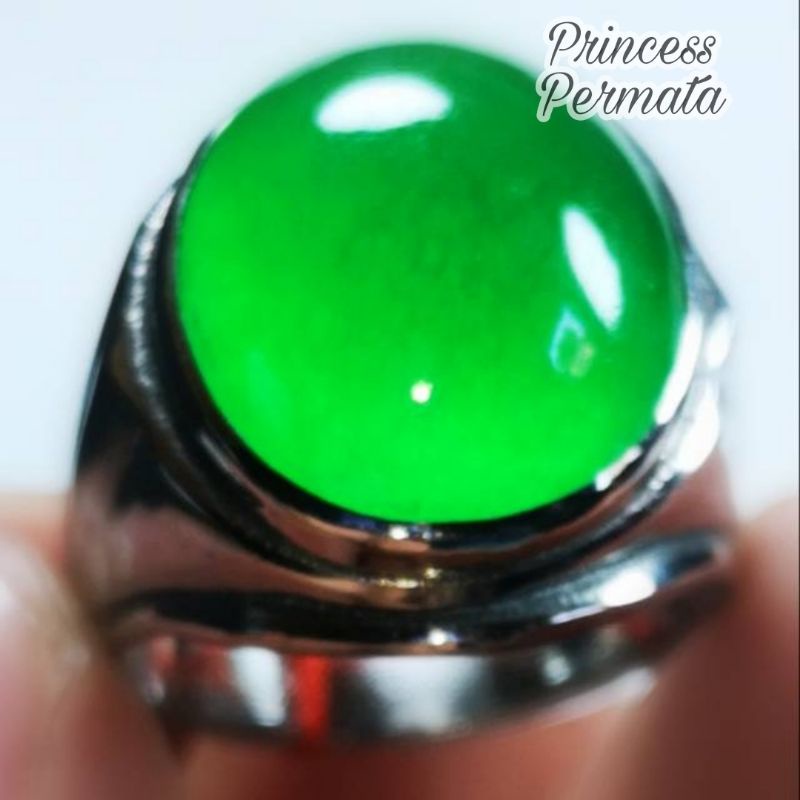 Jual BATU PERMATA PRIA NATURAL JADEITE JADE / GIOK BURMA SUPER KRISTAL ...