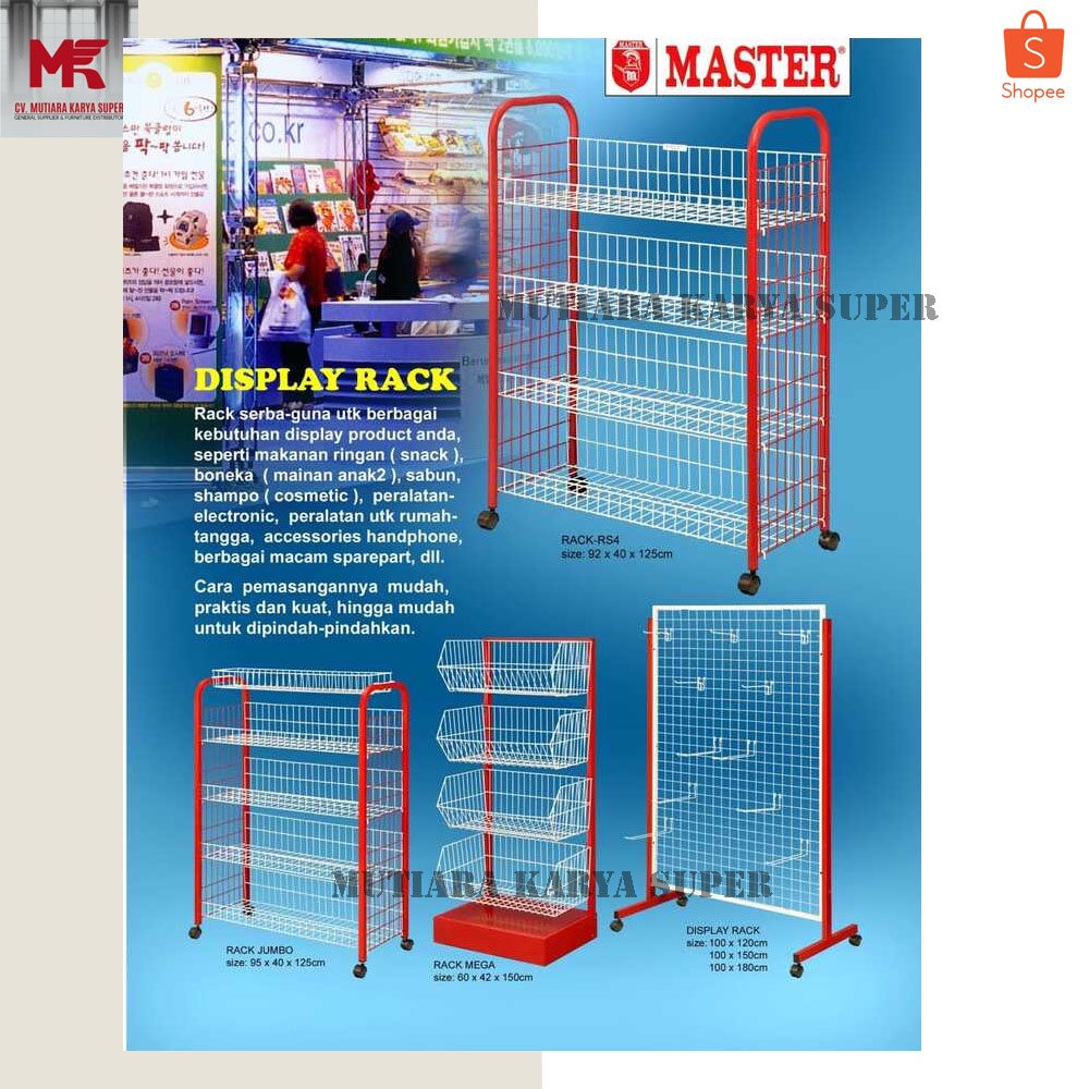 Jual Rak Ciki Master | Rak Jajanan | Rak Jumbo Master | Rak Mega Master ...