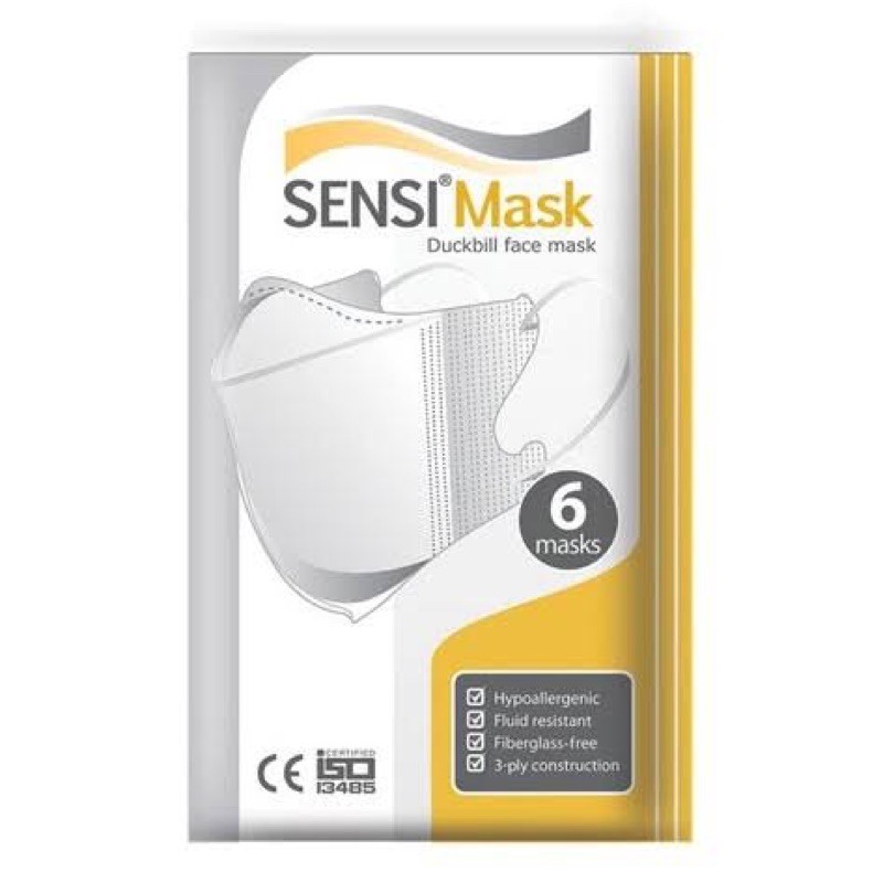 Jual SENSI MASK DUCKBILL FACE MASK (SACHET) | Shopee Indonesia