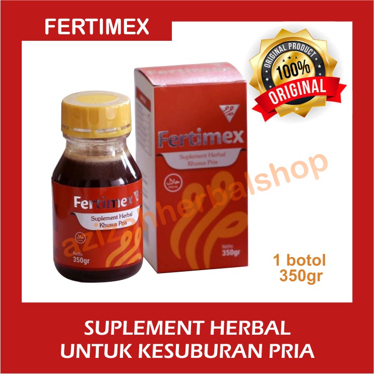 Jual FERTIMEX SUPLEMENT HERBAL PRIA | Shopee Indonesia