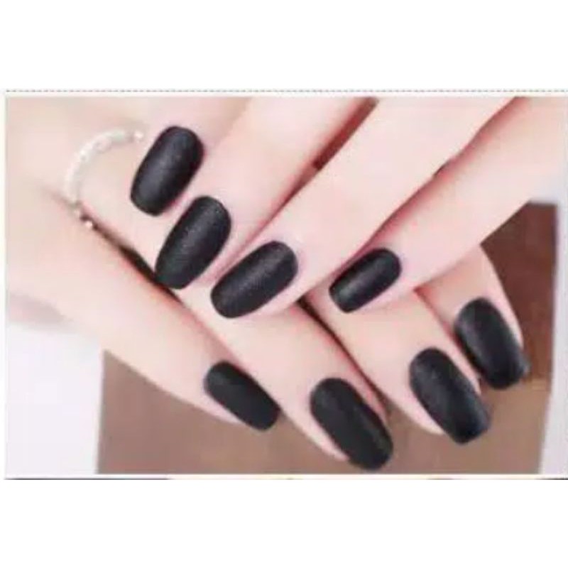 Jual KUTEK KUKU WARNA HITAM ORIGINAL | Shopee Indonesia