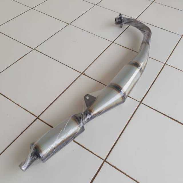 Jual Knalpot racing standaracing suzuki satria 2tak galvanis | Shopee Indonesia